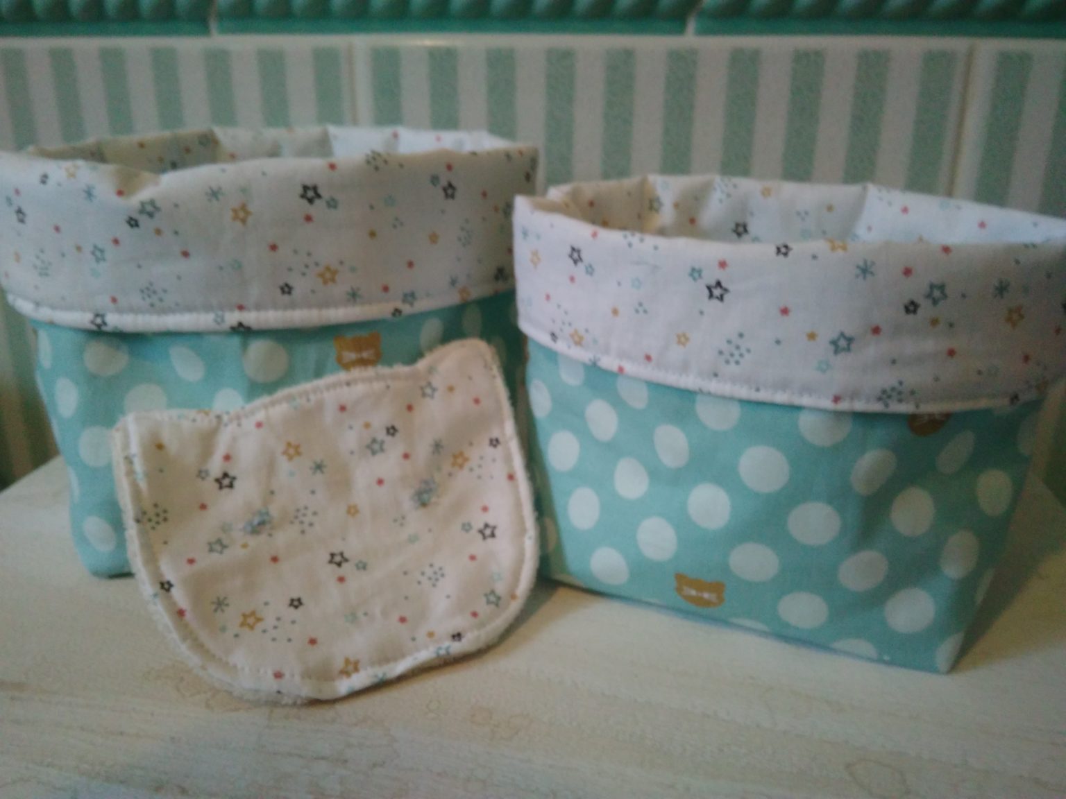 Tuto pochon-corbeille en tissu - La Boutik' Créative de Rives