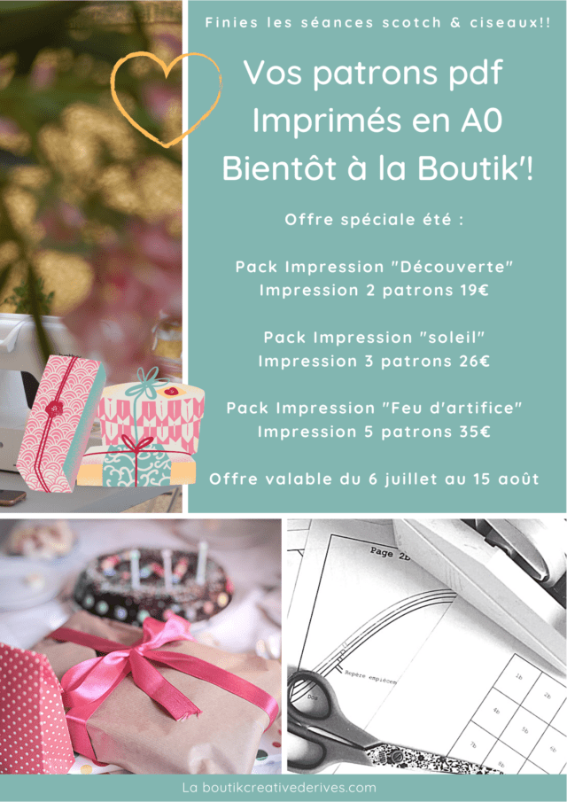 Faites imprimer vos patrons pdf en format A0!! - La Boutik' Créative de ...
