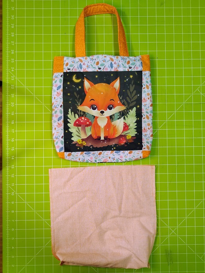 Le sac a gouter Renard -50- tuto couture La Boutik Creative de Rives ...